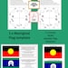 Aboriginal & Torres Strait Islander Cootie Catchers, Aboriginal Flag ...