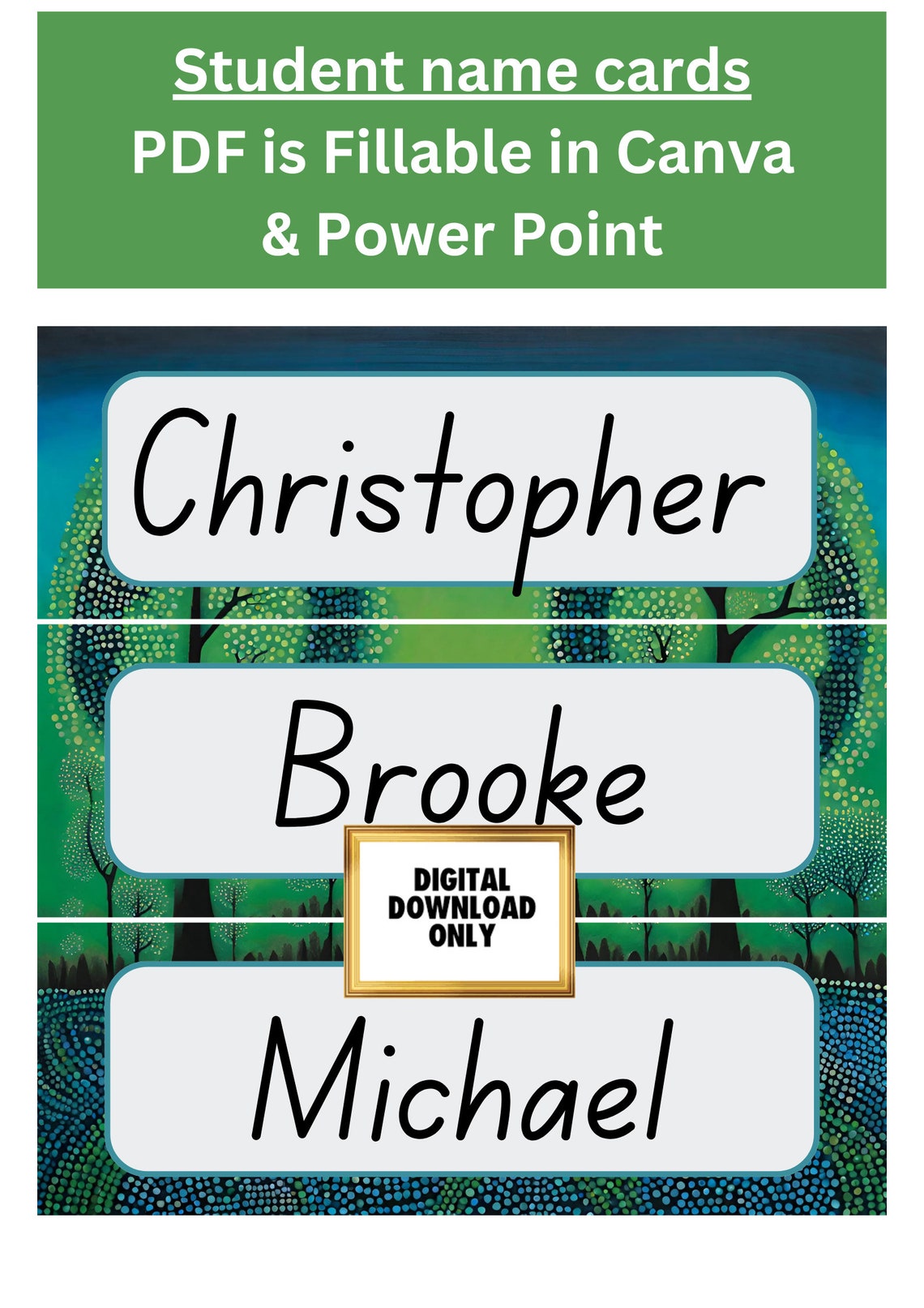 Indigenous Student Name Cards, Aboriginal Printable Classroom Resources ...