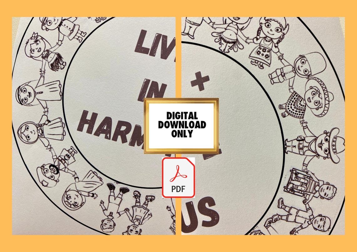 Harmony Day Printable Activity, Harmony Day Classroom Resources ...