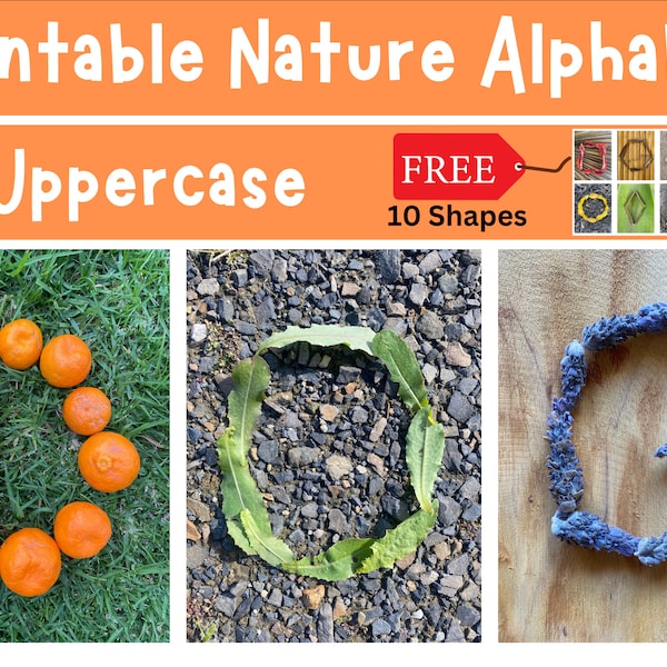 Nature Letters - Etsy