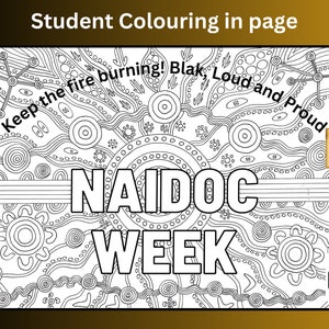 NAIDOC WEEK 2024, Collaborative Mural, Indigenous Classroom Mural ...