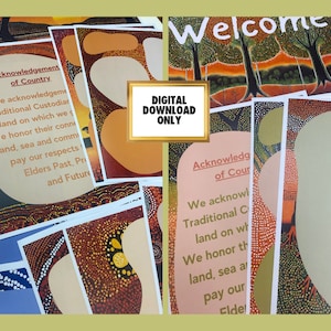 Indigenous Classroom Poster Pack. Aboriginal Art Printable and Fillable ...