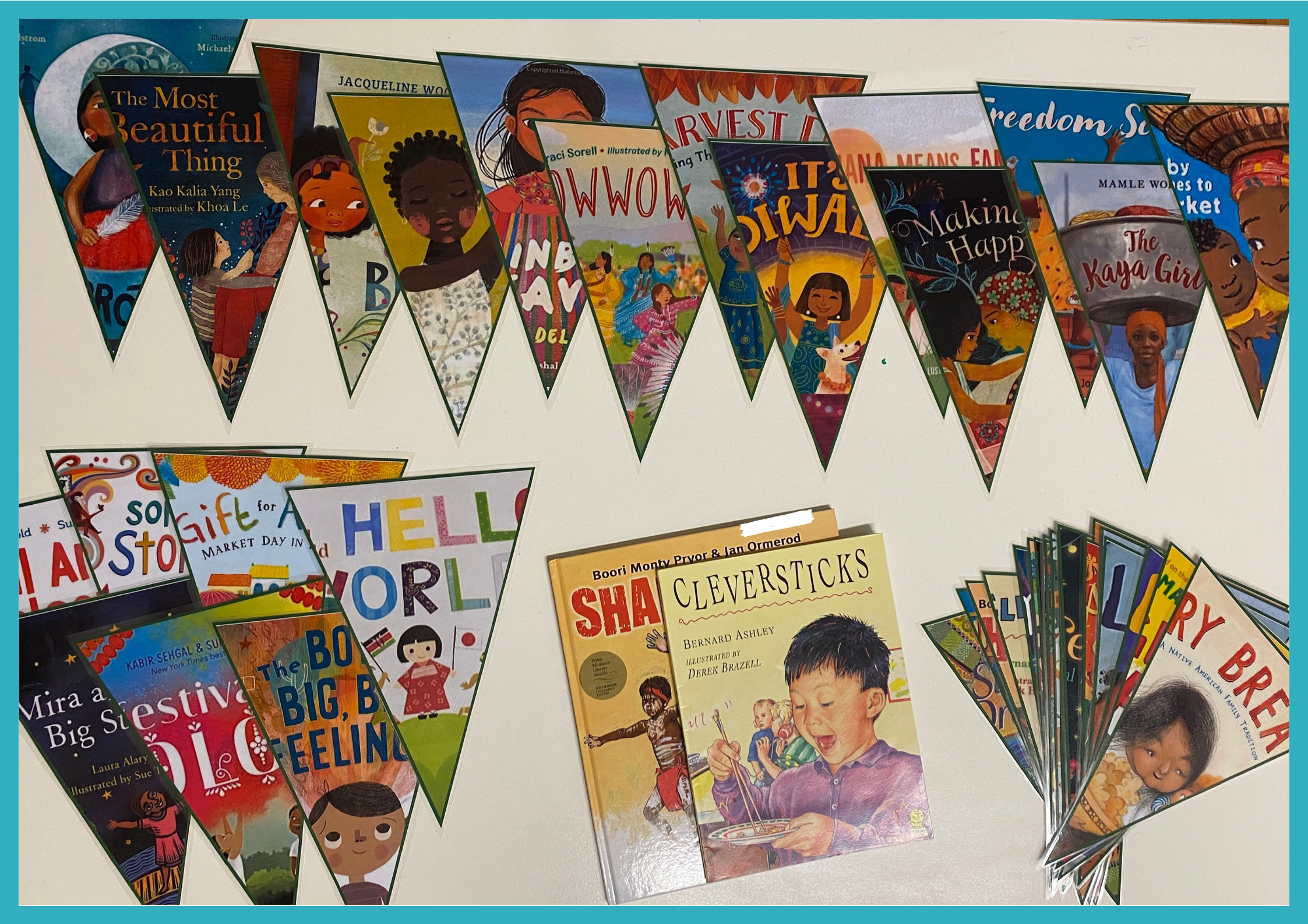 Multicultural Children's Books Bunting, Classroom Bunting Decor, DIY ...