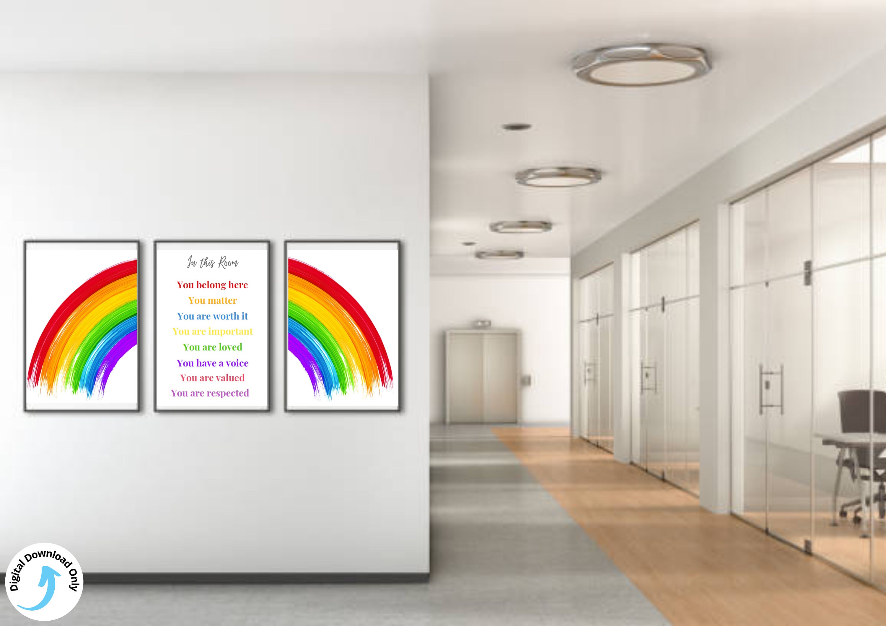 Inclusive Classroom Decor, Diversity Classroom Poster, Inclusion ...