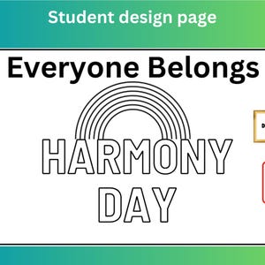Harmony Day Printable Classroom Mural, Collaborative Student Mural ...