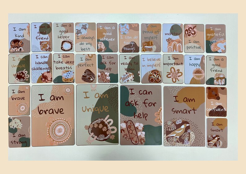 Indigenous Affirmation Flash Cards and Posters, Printable Classroom ...