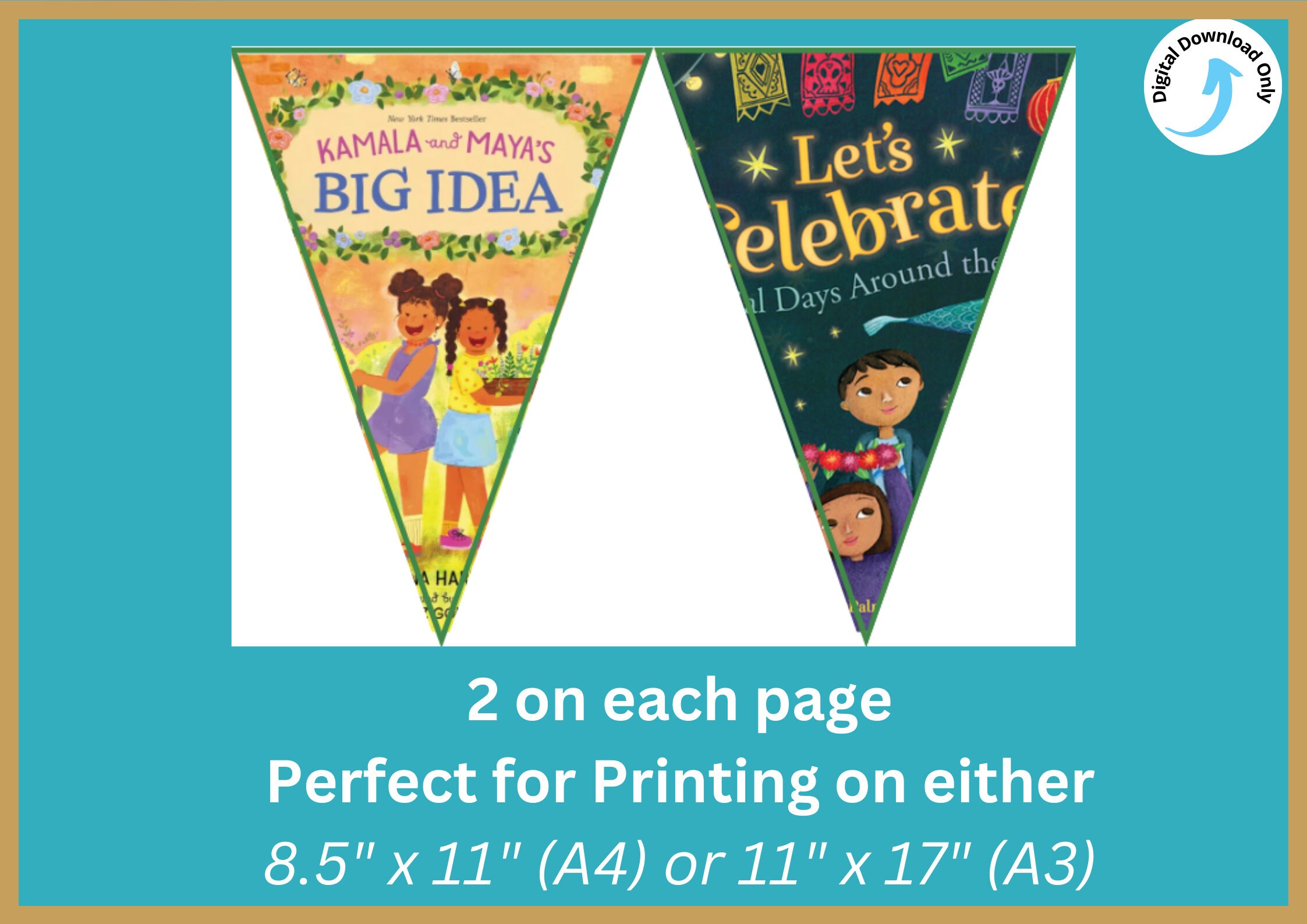 Multicultural Children's Books Bunting, Classroom Bunting Decor, DIY ...