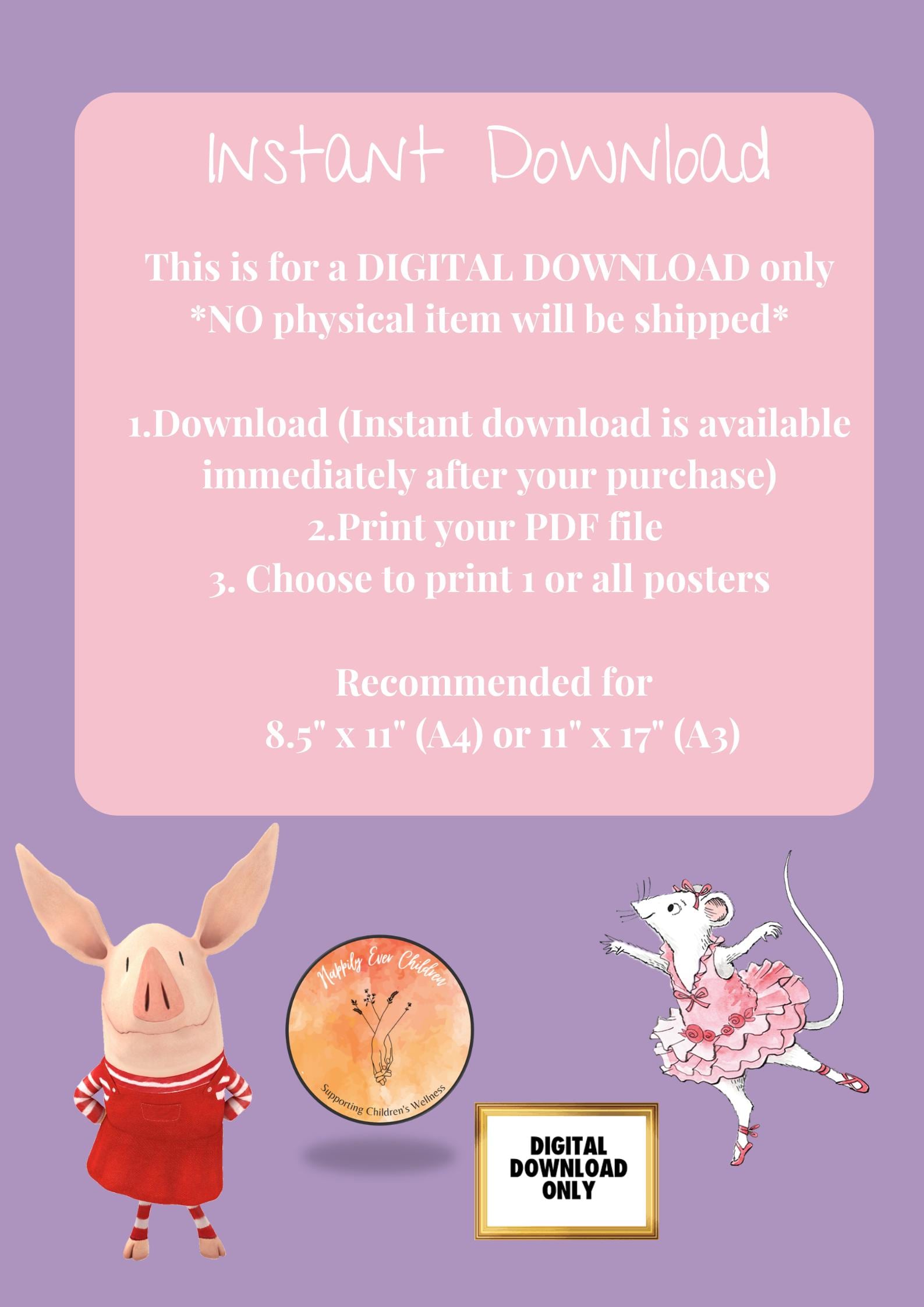 Classroom Book Display, Printable Children's Book Characters, Popular ...