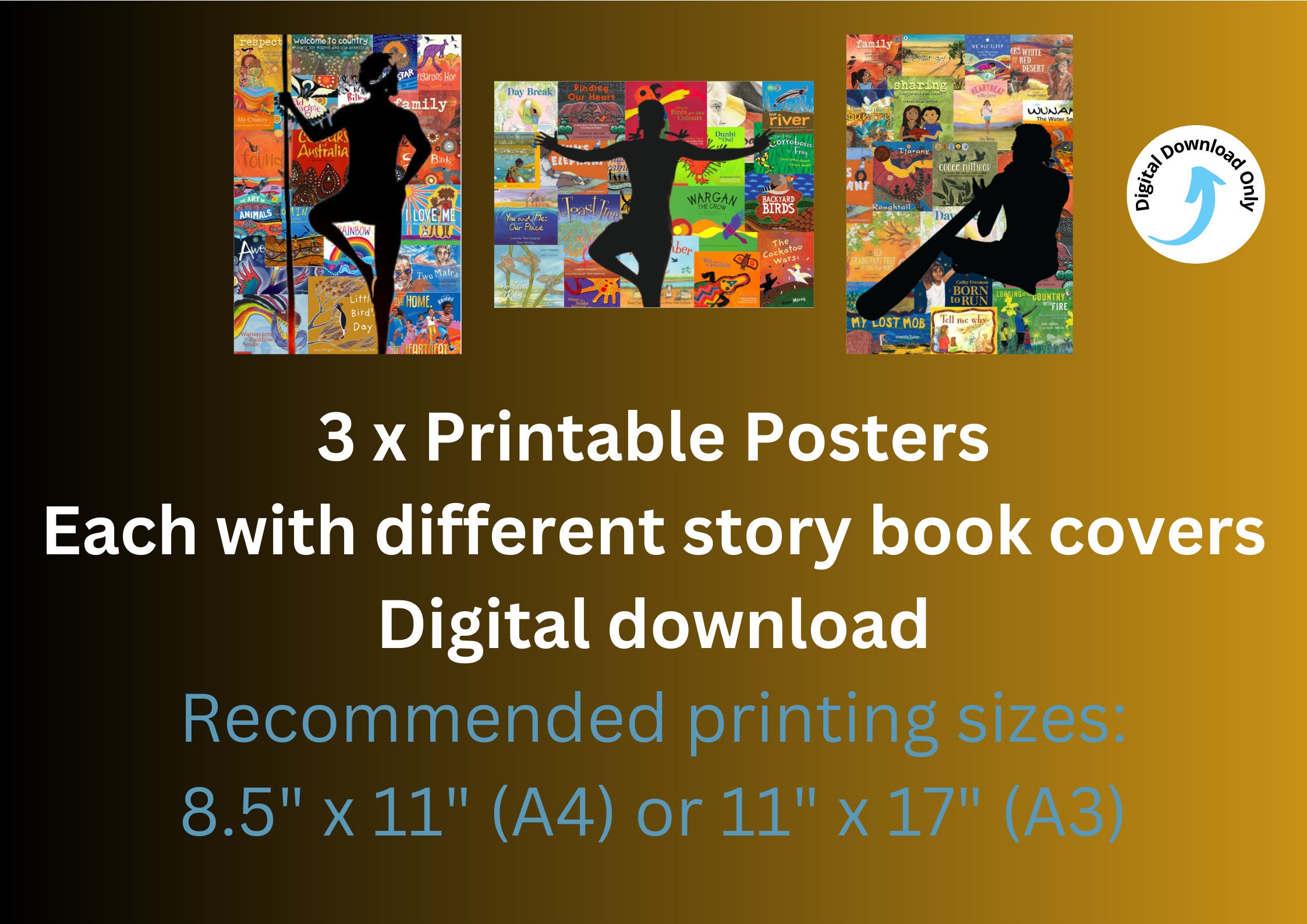 Aboriginal Story Book Posters, Printable Book Display, First Nations ...