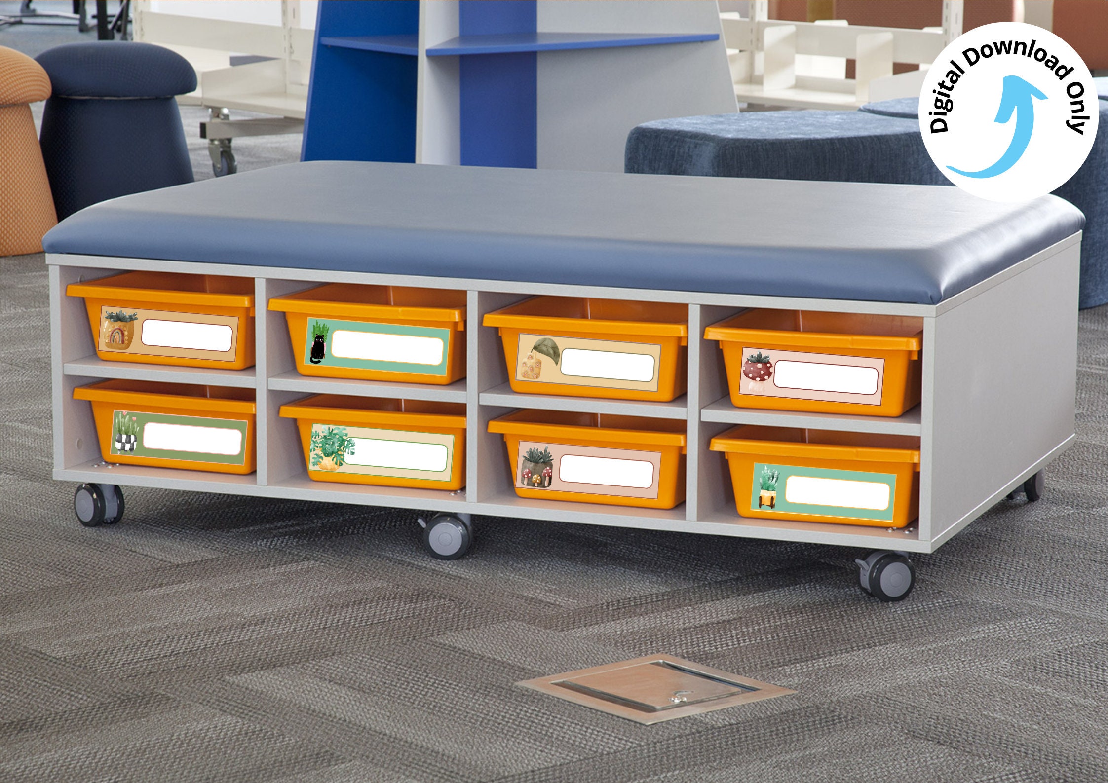 Neutral Boho Classroom Labels, Name Tags for Classroom, Boho for the ...