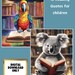 Australian Animal Library Posters, 16 X Reading Quotes, Library ...