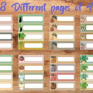 Neutral Boho Classroom Labels, Name Tags for Classroom, Boho for the ...