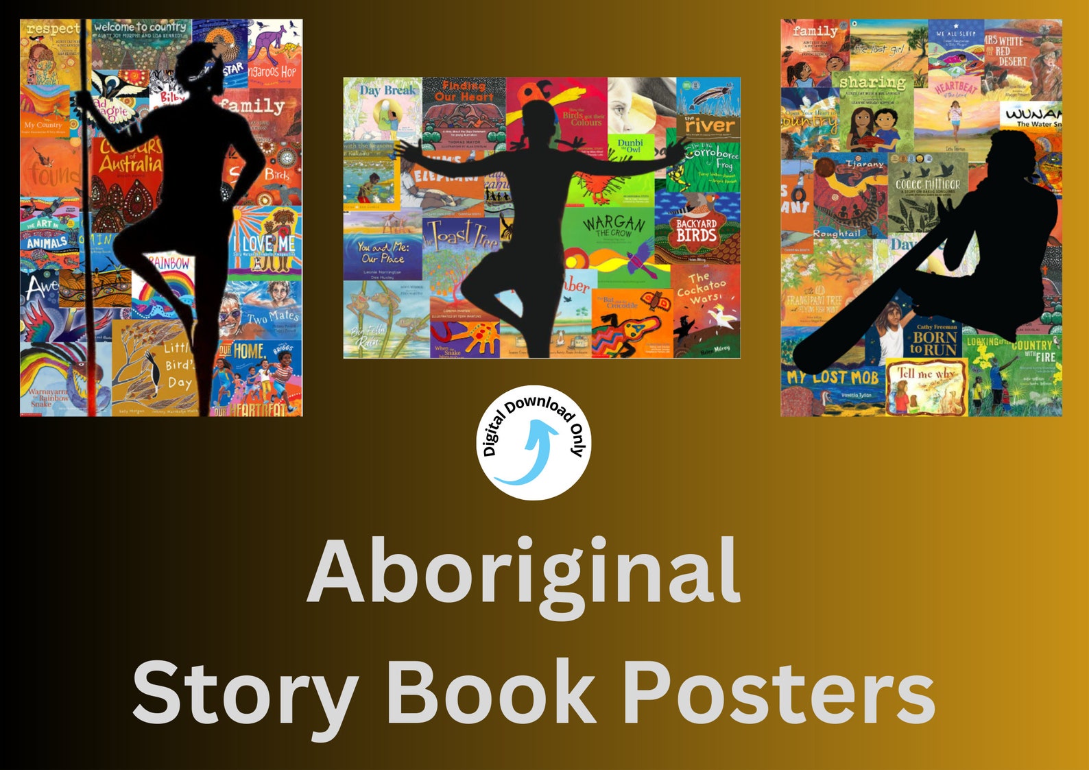 Aboriginal Story Book Posters, Printable Book Display, First Nations ...