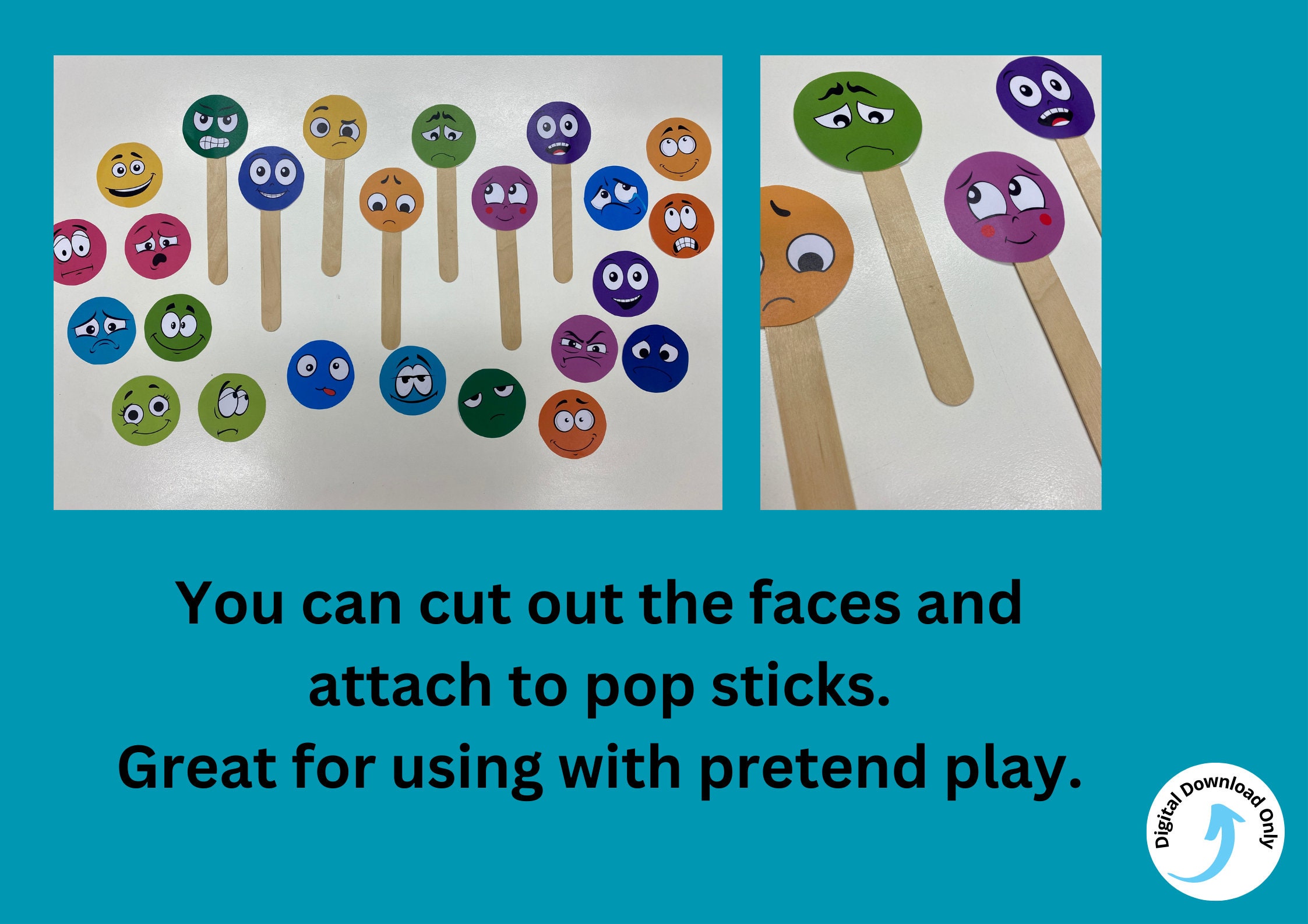 Feelings and Emotions Classroom Bundle, Printable Emotion Resources for ...