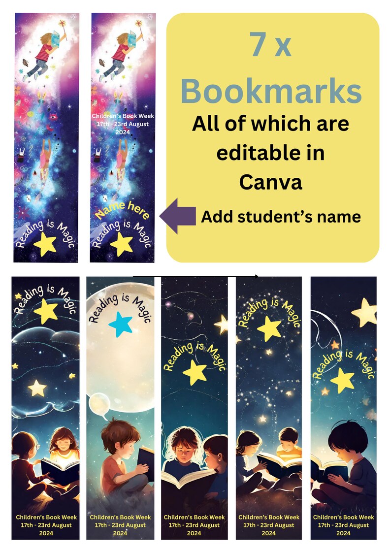 Book Week, Reading is Magic, Book Week Bundle, Book Week Printable ...