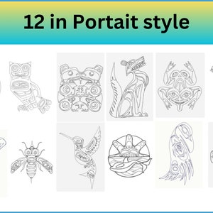 Indigenous Spirit Animal Colouring Pages, Printable Resources, American ...