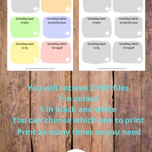 Kids Goal Planner, Goal Setting, Goal Templates, Goals for Kids, Goals ...