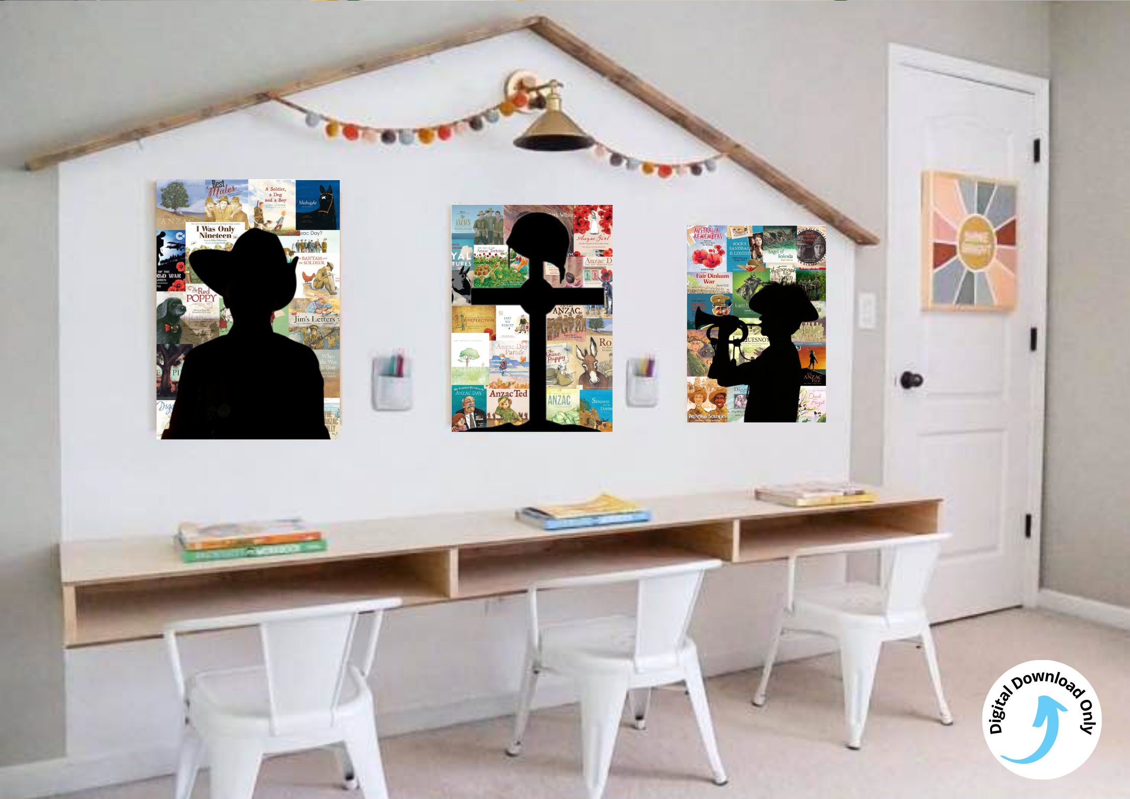 ANZAC Day Story Book Posters, ANZAC Day Resources, Book Week, School ...