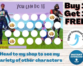 Fortnight Chart - Etsy