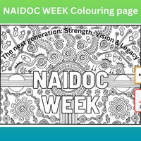 NAIDOC WEEK Printable Colouring Page for Students, NAIDOC Week ...