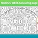 NAIDOC WEEK Printable Colouring Page for Students, NAIDOC Week ...