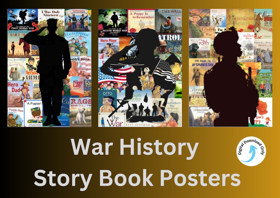 War History Story Book Posters, Library Posters, Book Week, Children's ...