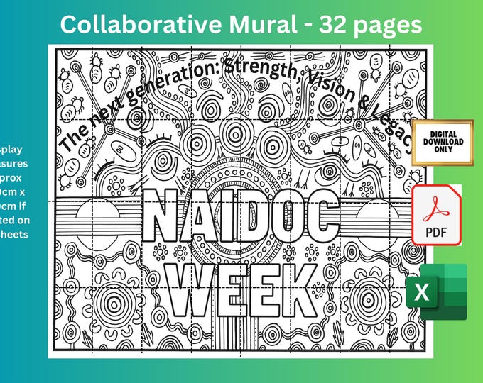 NAIDOC WEEK Printable Colouring Page for Students, NAIDOC Week ...