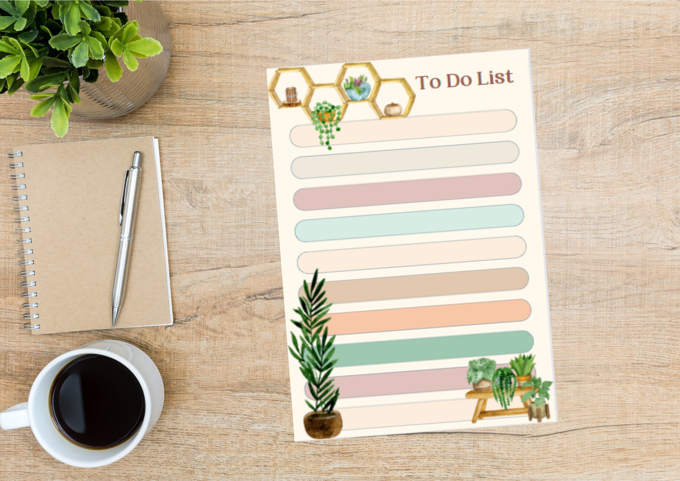 To Do Lists Printable To-do List Digital Download 5 Day to - Etsy