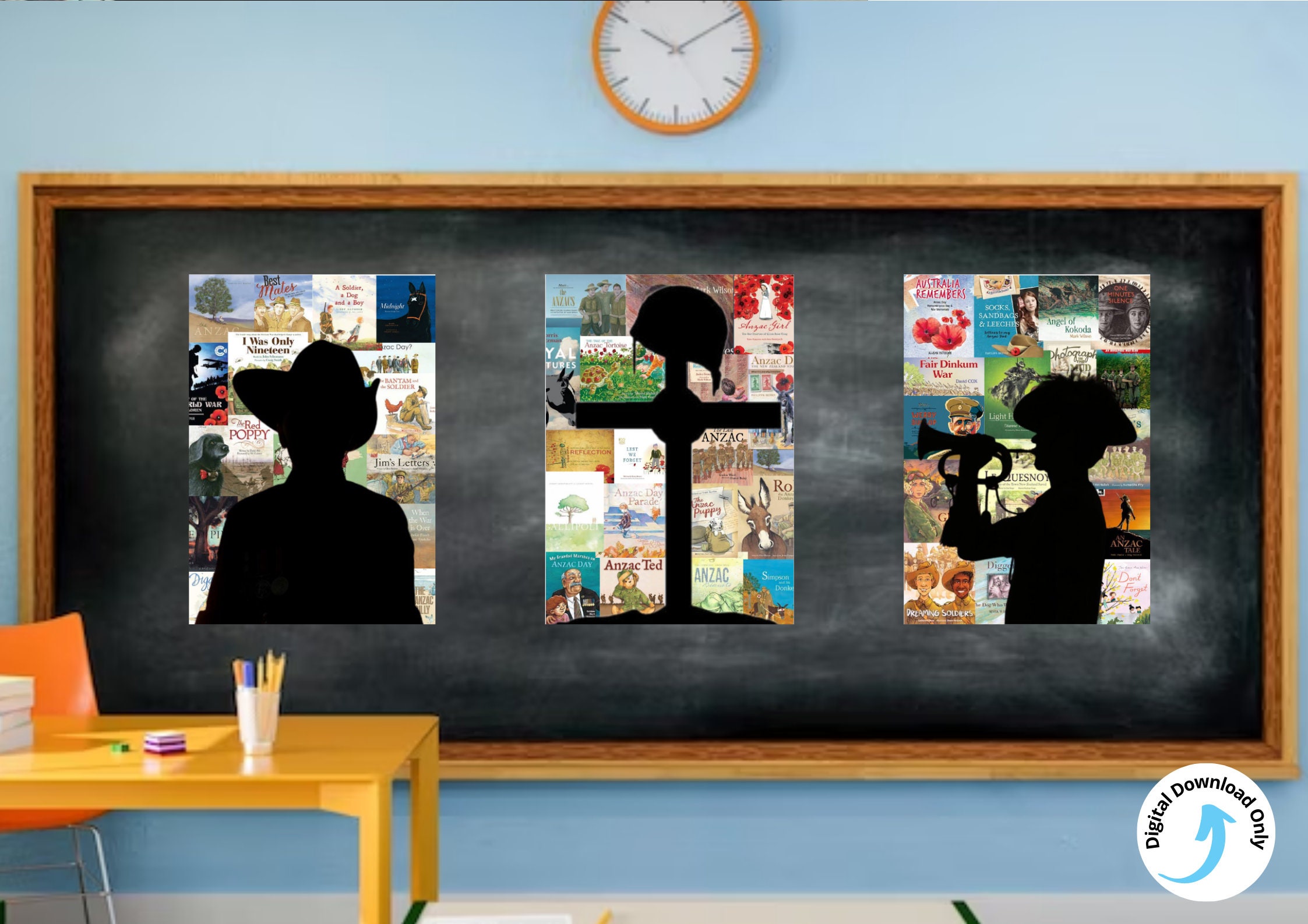 ANZAC Day Story Book Posters, ANZAC Day Resources, Book Week, School ...