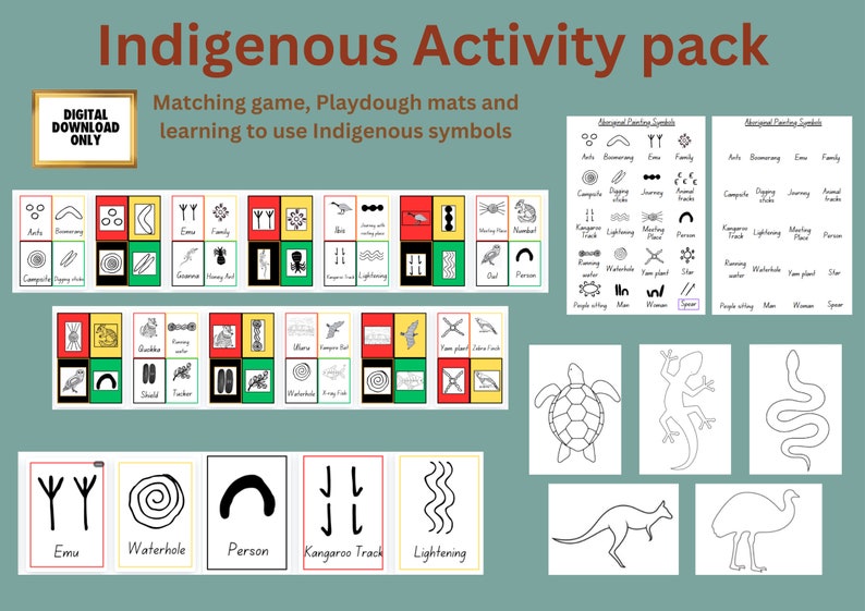 Indigenous Classroom Printable Activity Pack, NAIDOC WEEK Resources ...