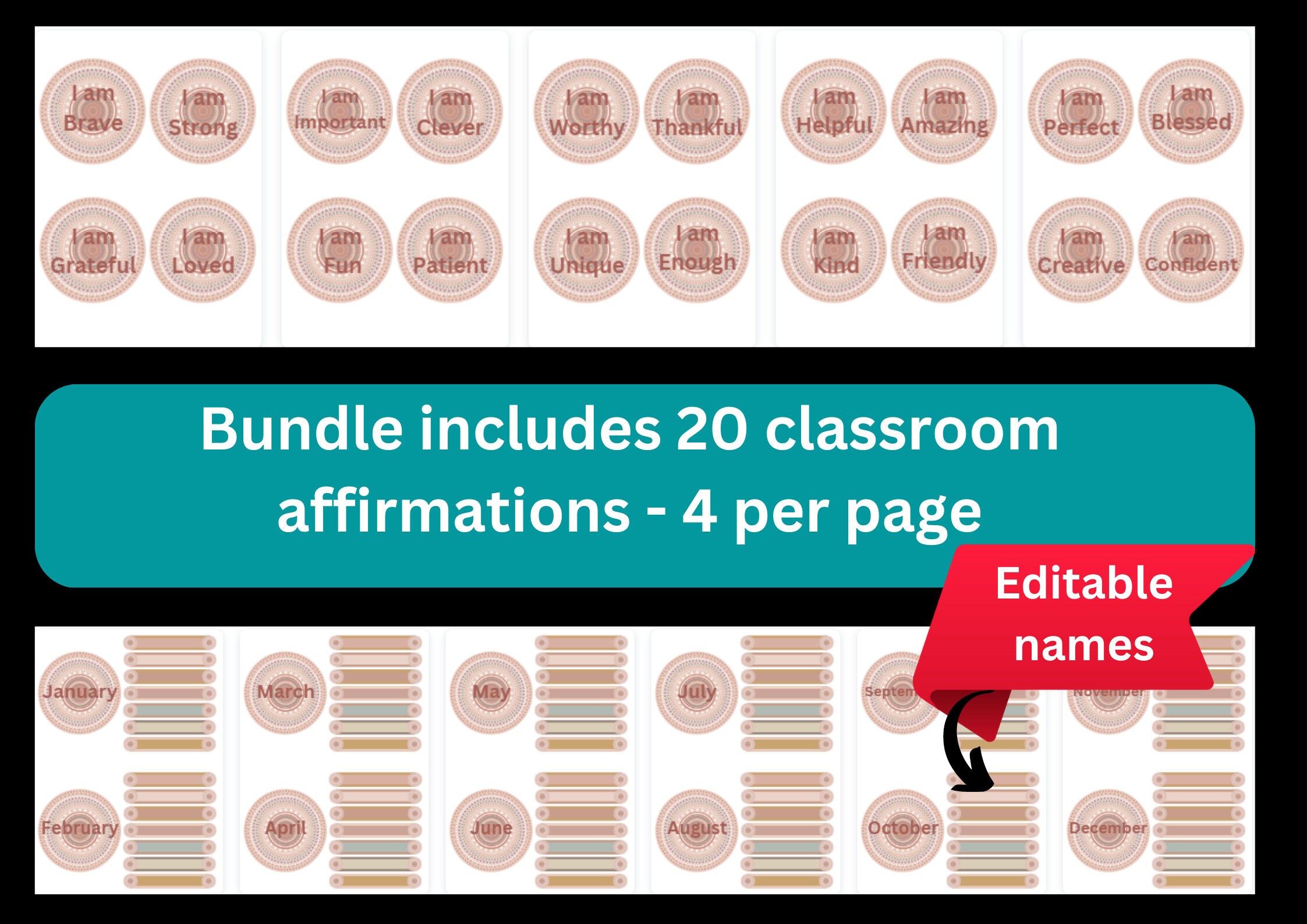 Indigenous Classroom Resources, First Nation Classroom Bundle, Boho ...