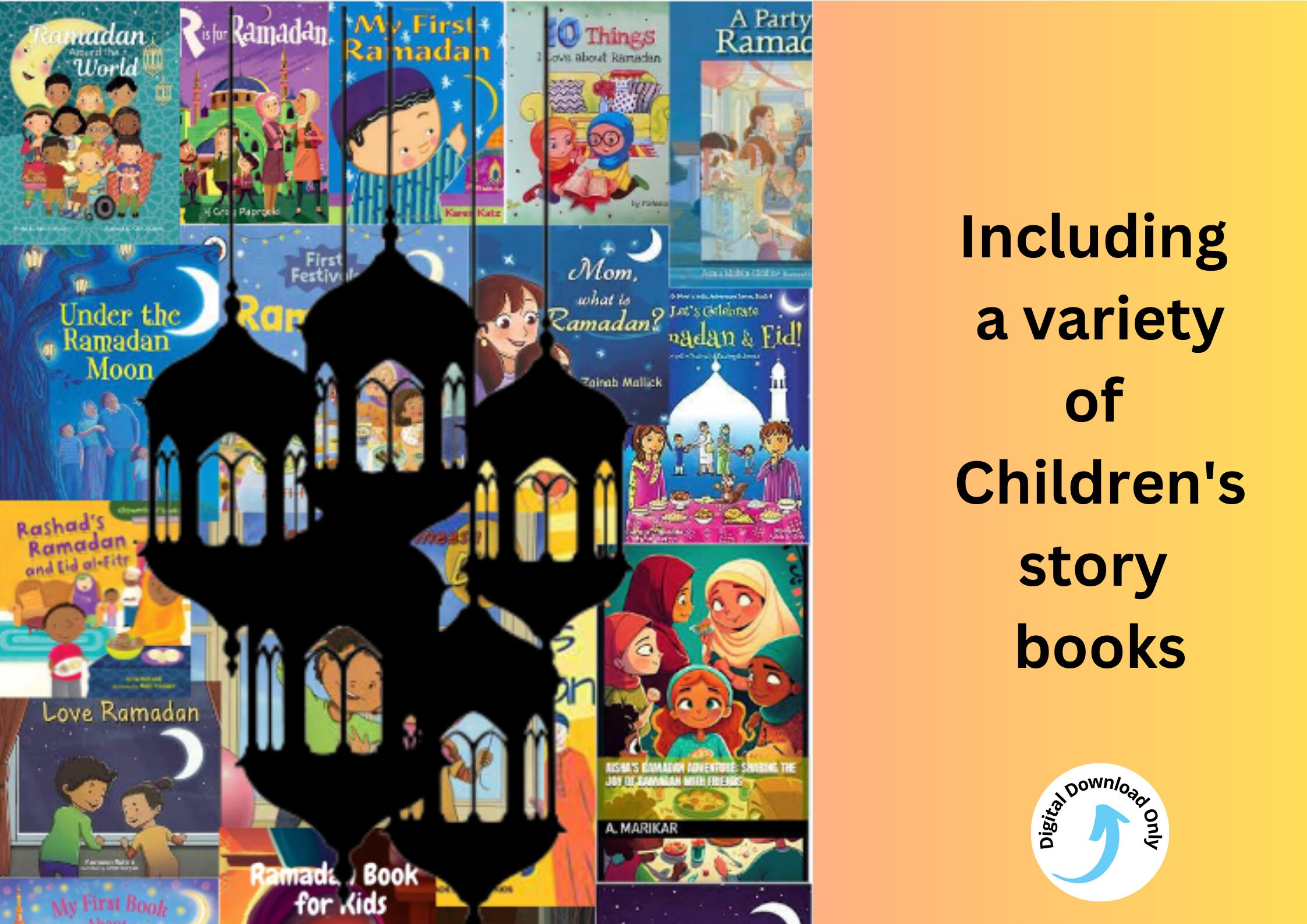 Ramadan Story Book Posters, Digital Book Display, Book Week, Ramadan ...