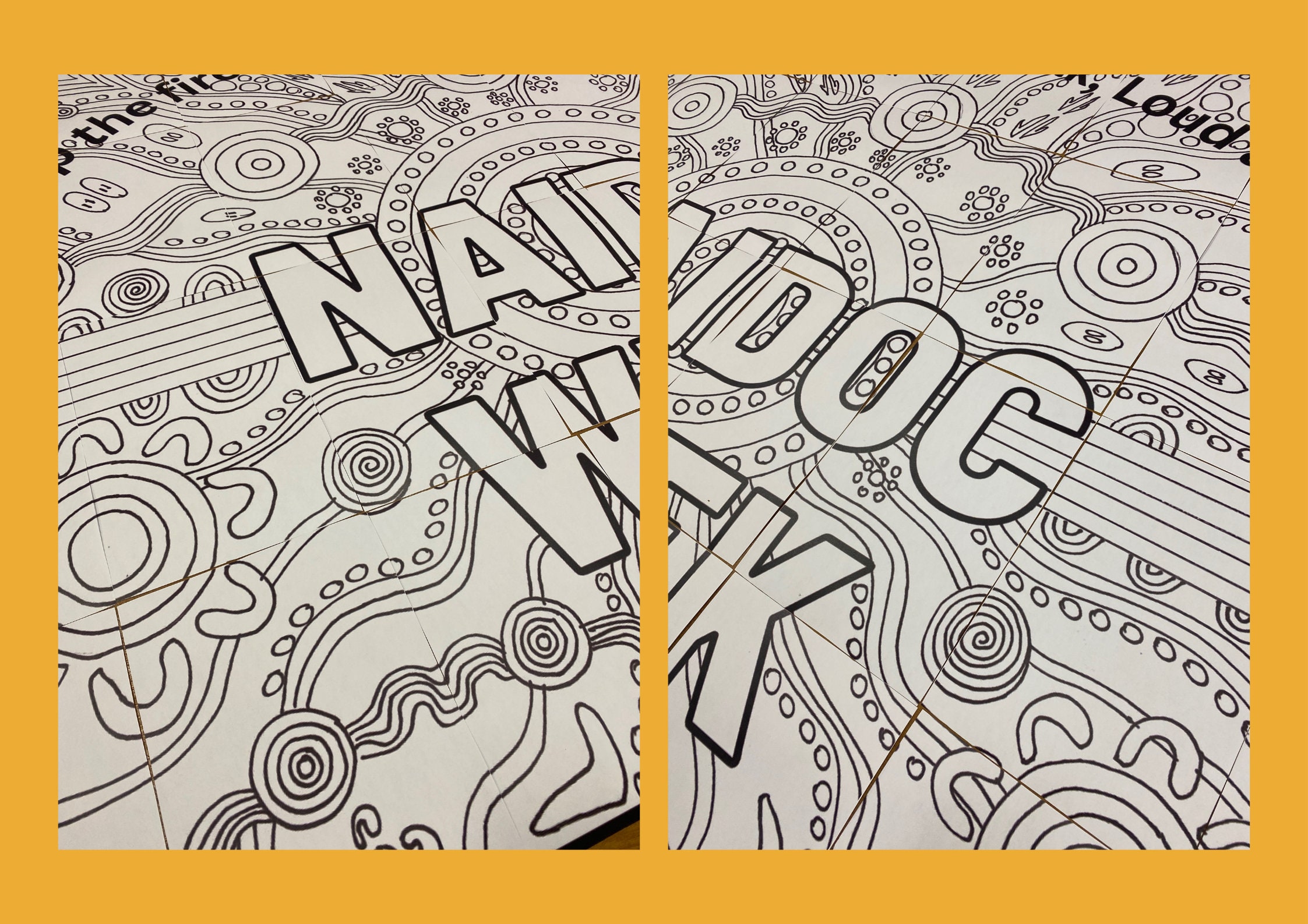 NAIDOC WEEK 2024, Collaborative Mural, Indigenous Classroom Mural ...