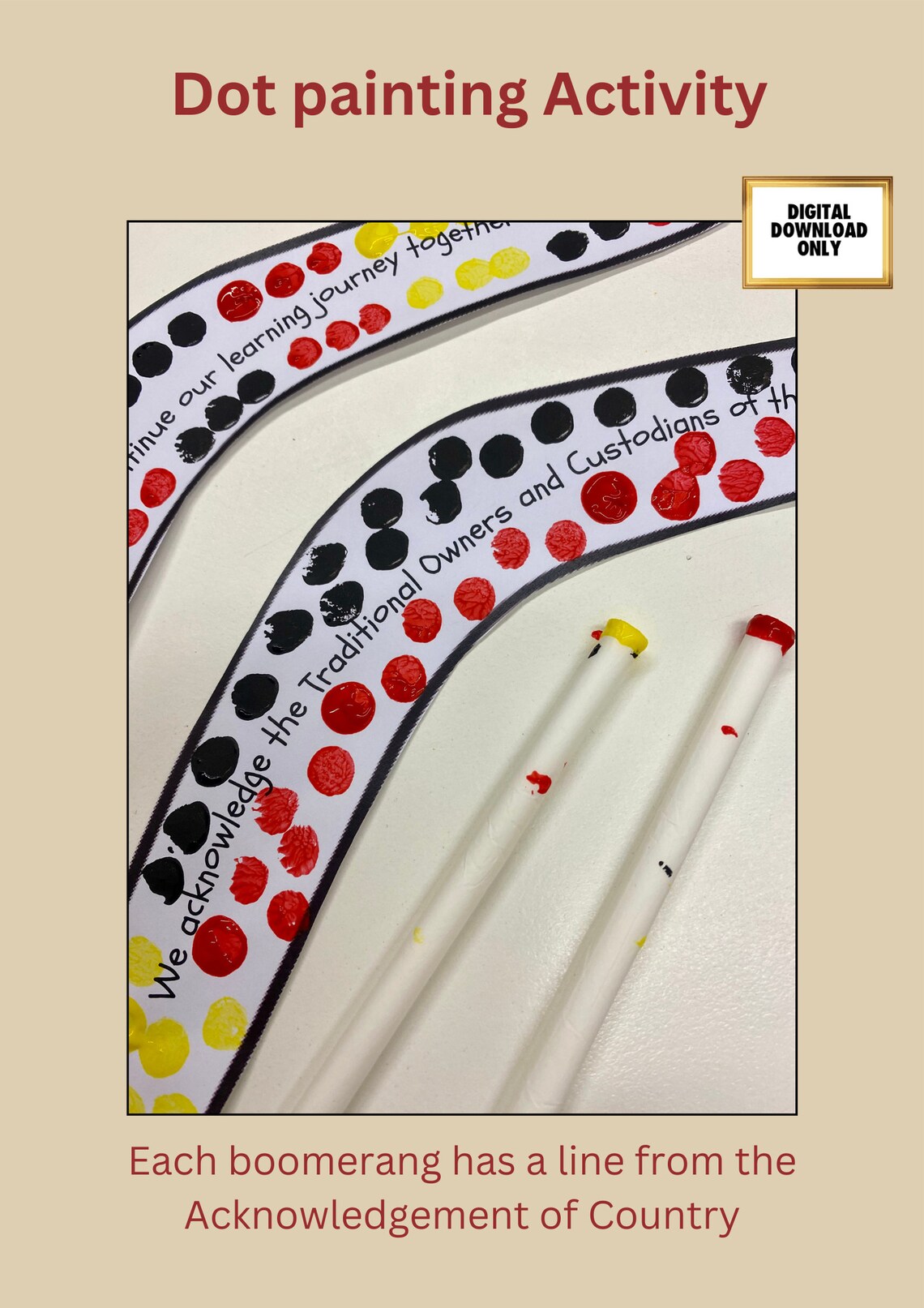 Welcome to Country Art Activity, Aboriginal Classroom Printable ...