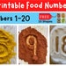 Classroom Numbers, Printables Printable, Natural, Numbers, Objectives ...