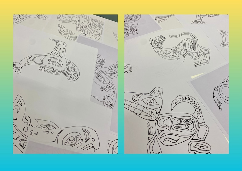 Indigenous Spirit Animal Colouring Pages, Printable Resources, American ...