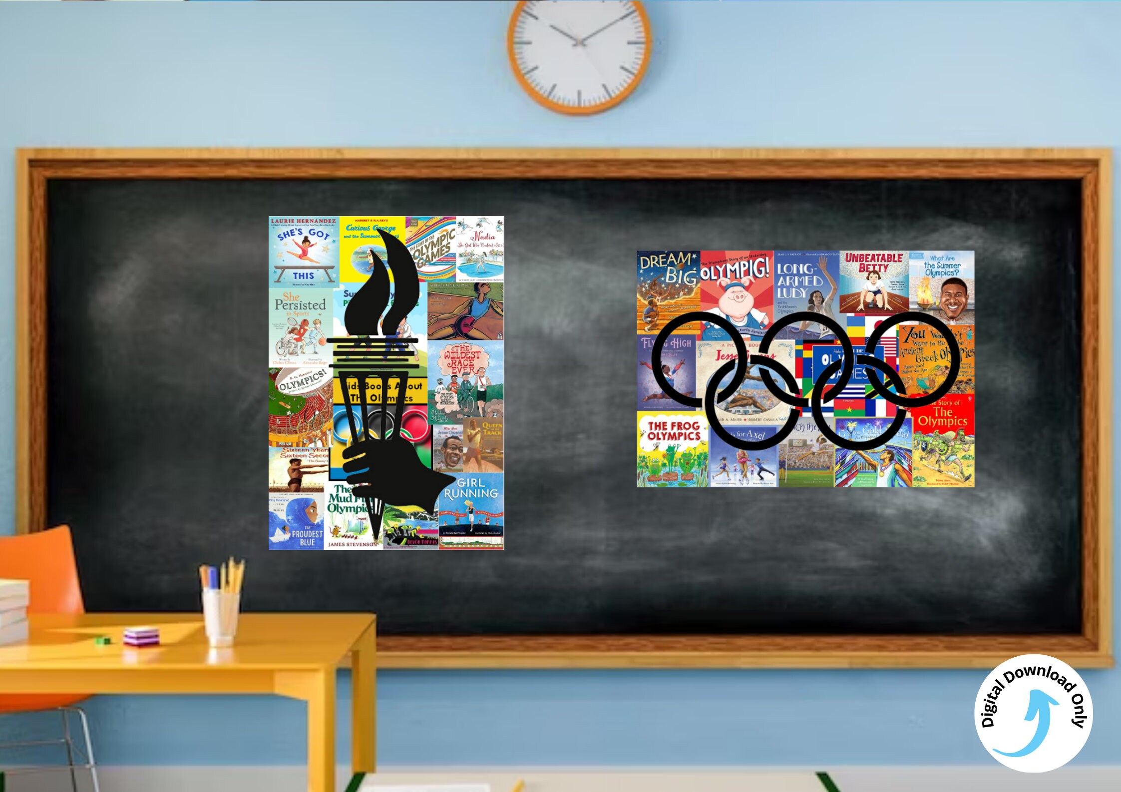 Olympics Story Book Posters Printable Olympics Resources - Etsy