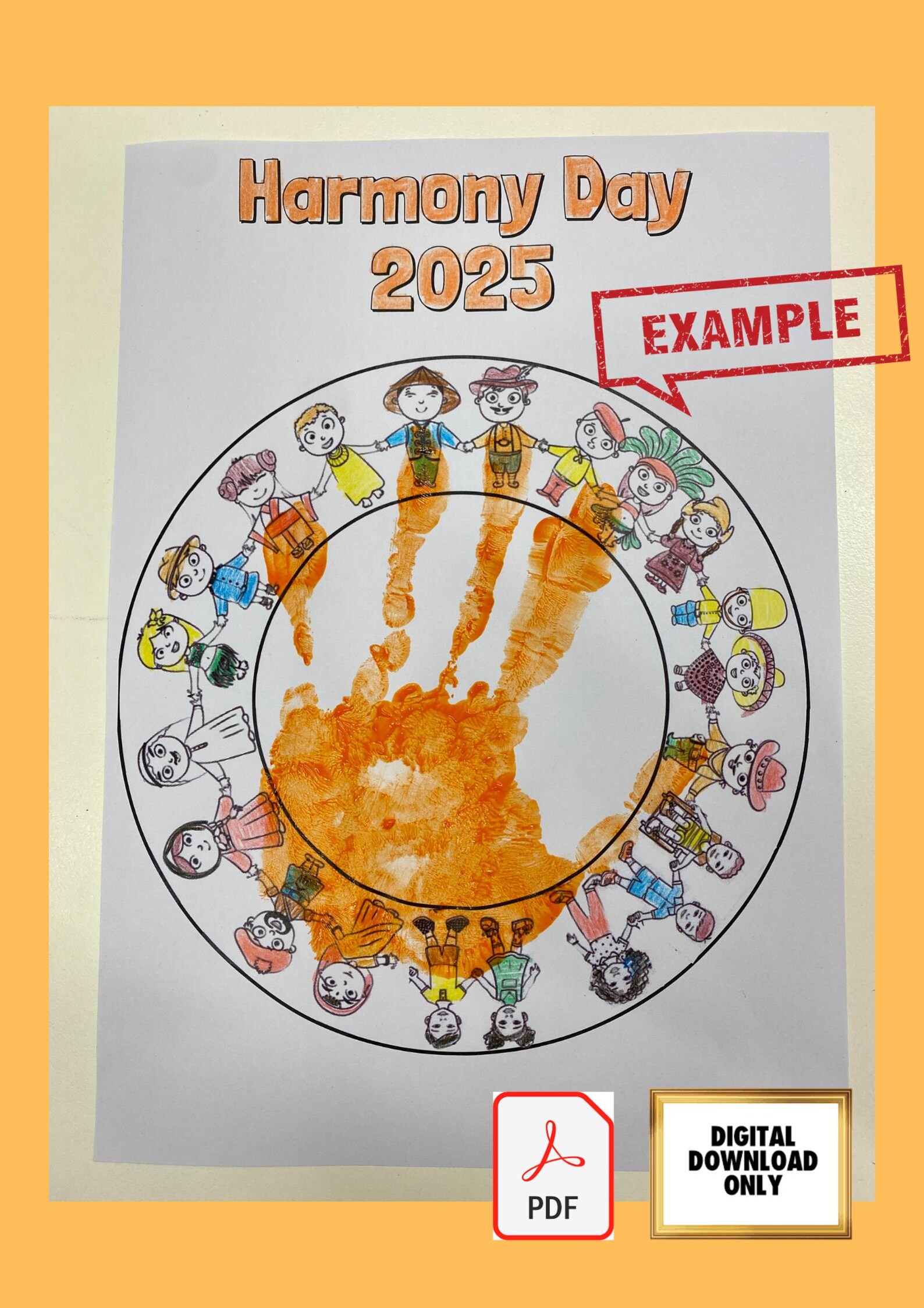 Harmony Day Printable Activity, Harmony Day Classroom Resources ...