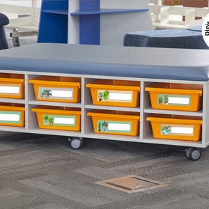 Neutral Boho Classroom Labels, Printable Name Plates, Boho for the ...