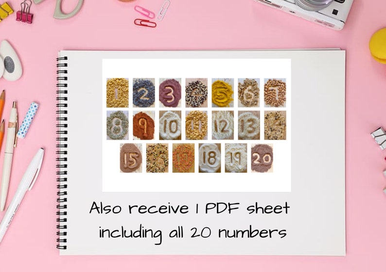 Classroom Numbers Printables Printable Natural Numbers - Etsy