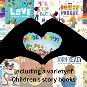 Pride/lgbtqia+ Story Book Posters, Book Week, Classroom Book Posters ...