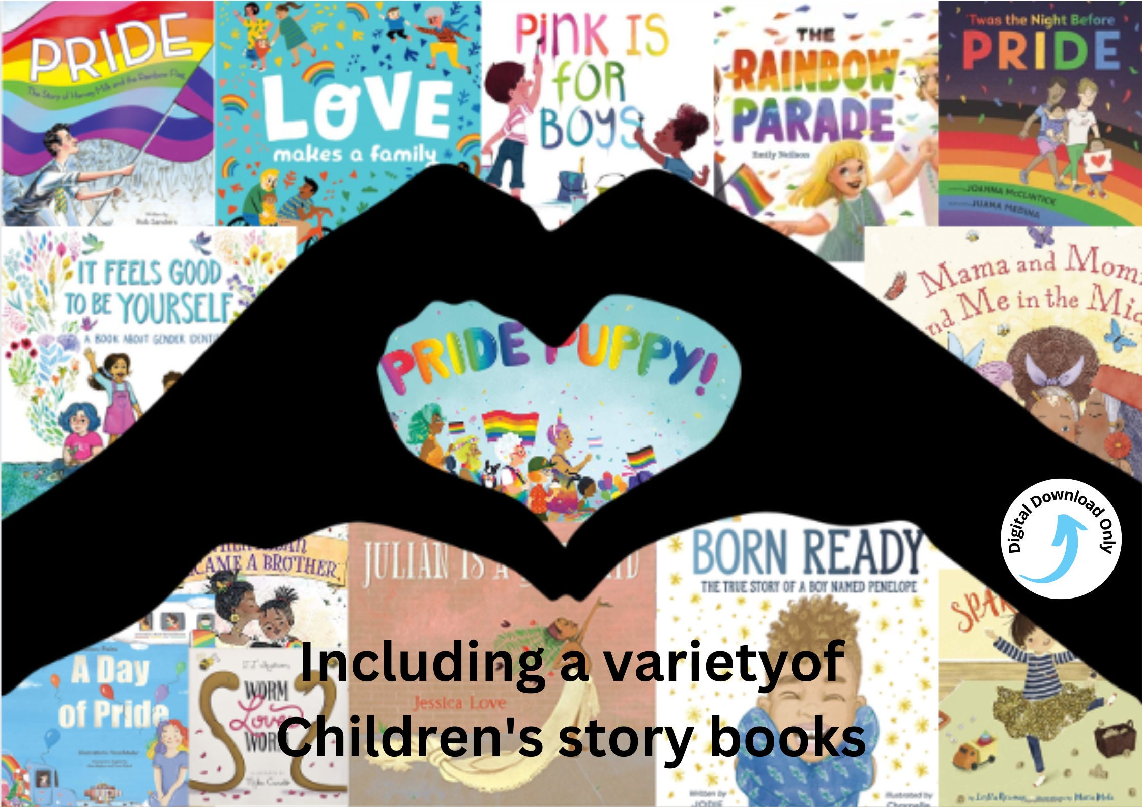 Pride/lgbtqia+ Story Book Posters, Book Week, Classroom Book Posters ...