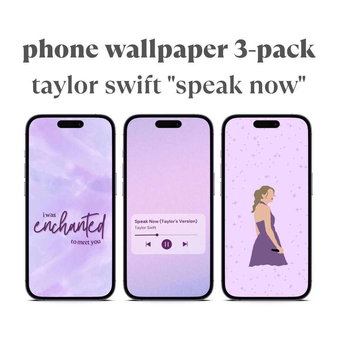 Taylor Swift Speak Now Taylor's Version Phone Wallpaper, Eras Tour ...
