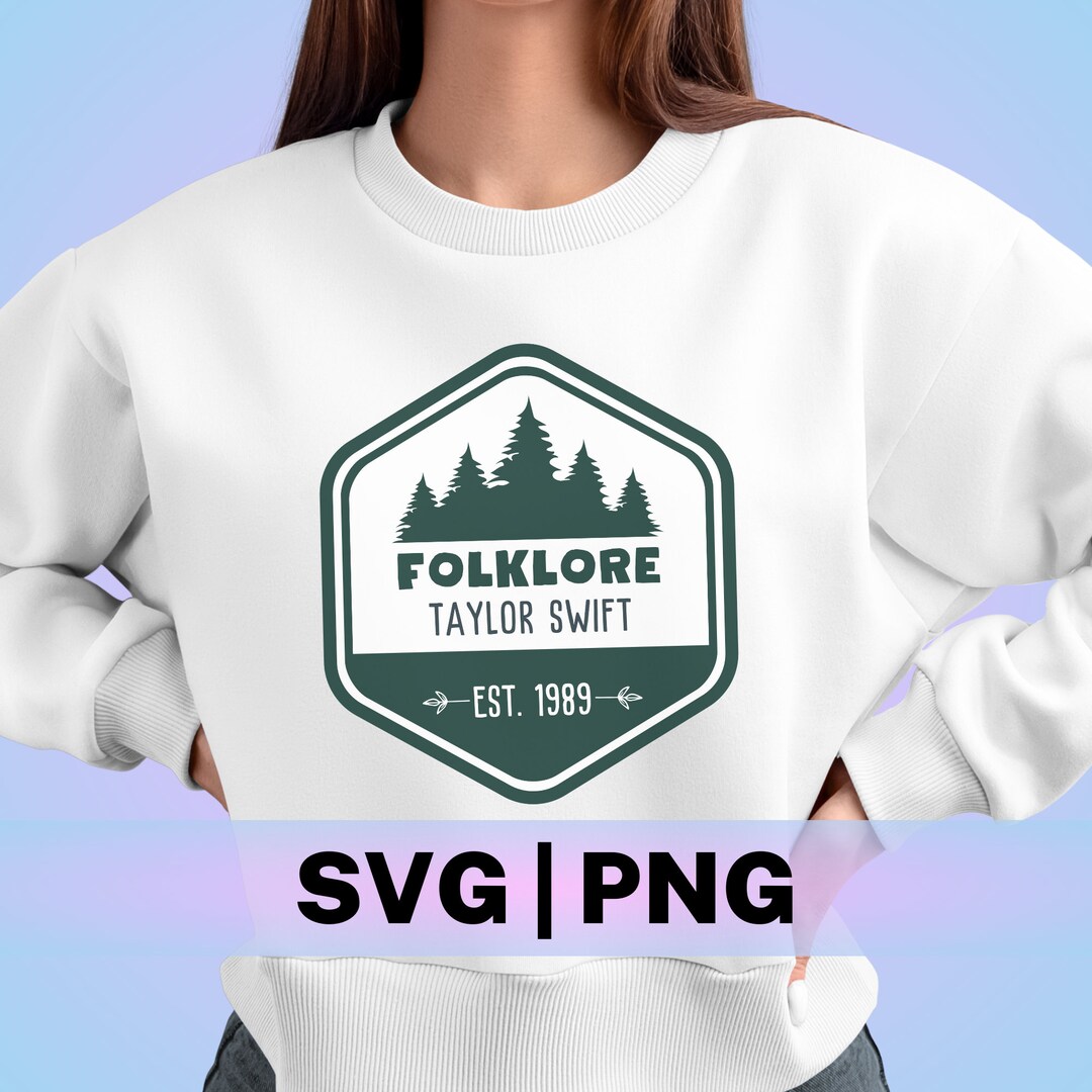 Folklore SVG PNG File Evermore Mirrorball T-shirt Eras Tour - Etsy