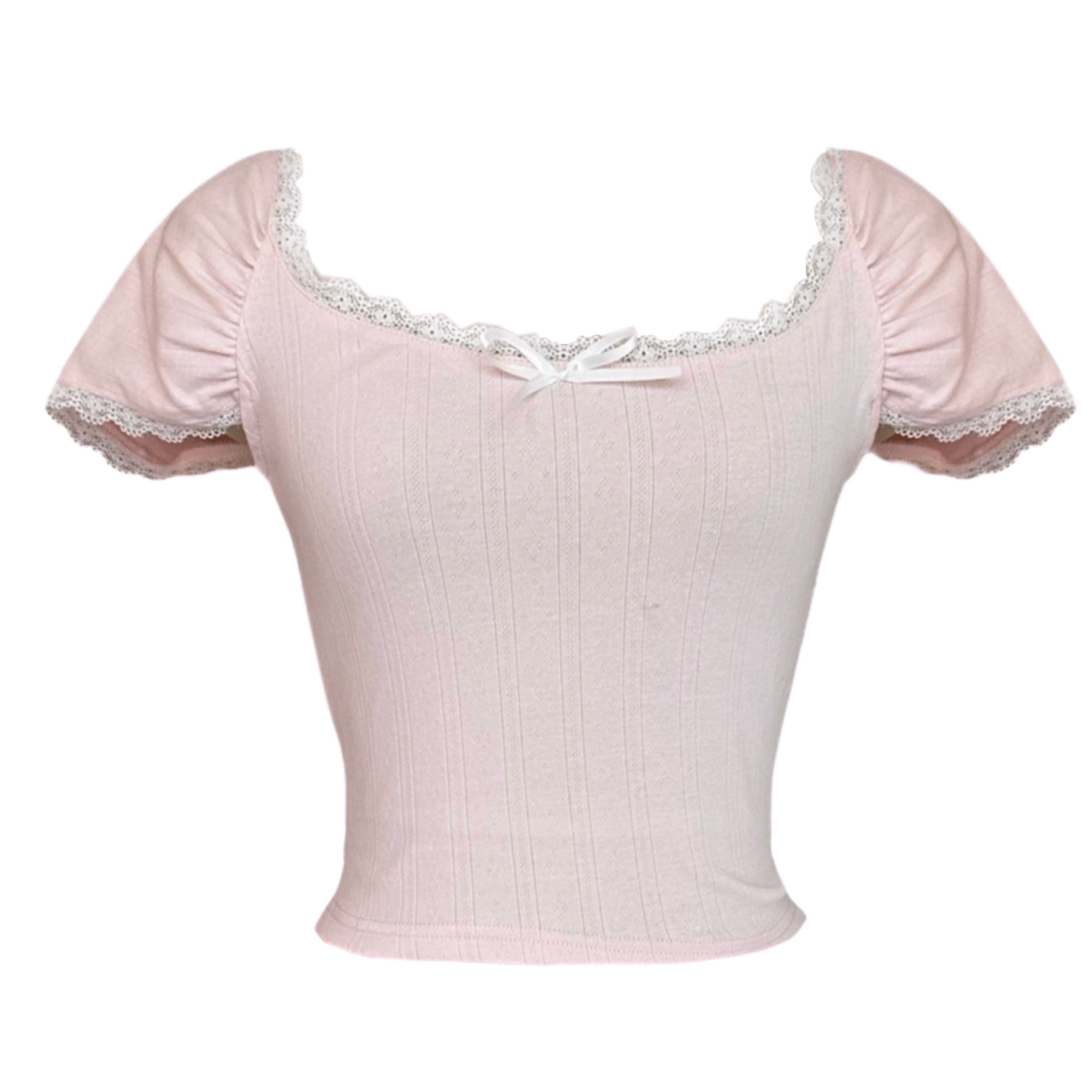 Coquette Pink Top - Etsy