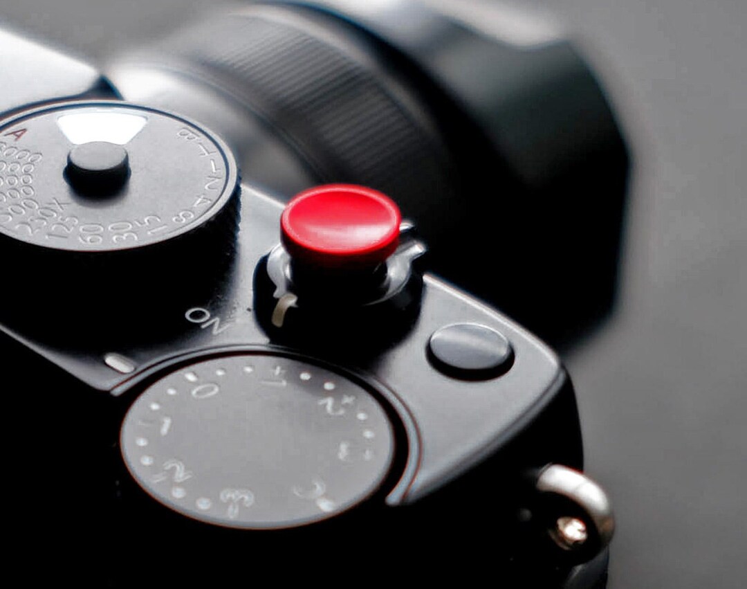 Soft Shutter Release RED for LEICA M2 M3 M4 M5 M6 M7 MP M8 M8.2 M9 M9-P ...