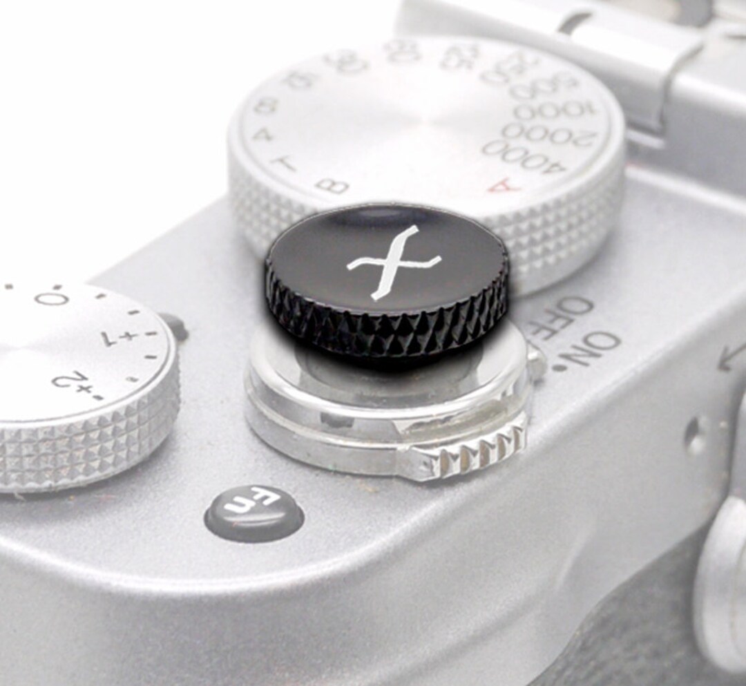 Shutter Release Soft Black Button FUJI FUJIFILM X-T10 X-T20 X-T30 Mark ...