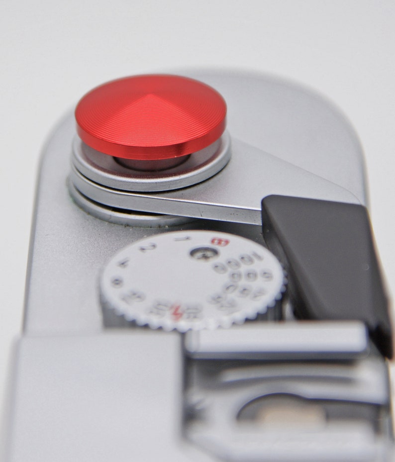 Soft Shutter Release Button RED Convex Metal FUJIFILM - Etsy