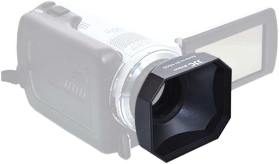 LENS HOOD DV Digital Video Camcoder Square Camera Video Sony Panasonic ...