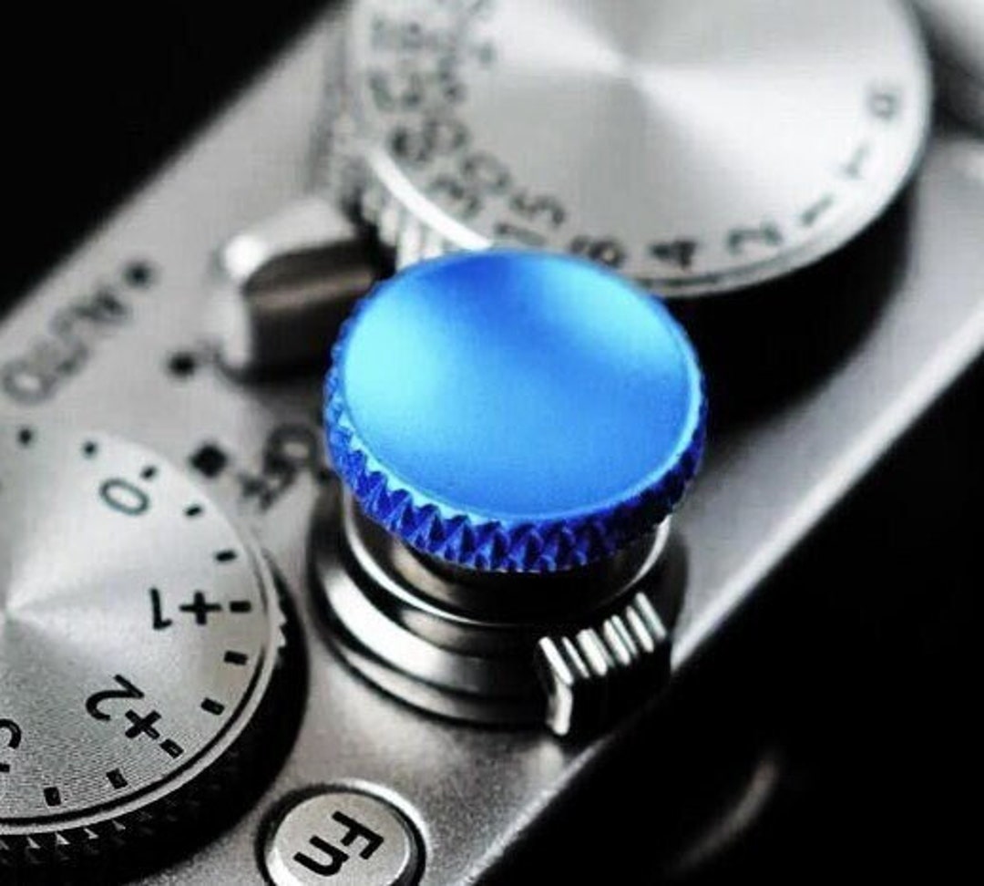 Soft-Auslöser himmelblau LEICA M11 M11-P M10-D M-E 240 M10-R R2 R3 R4 R5 R6 R7 R8 R9 FUJIFILM ...